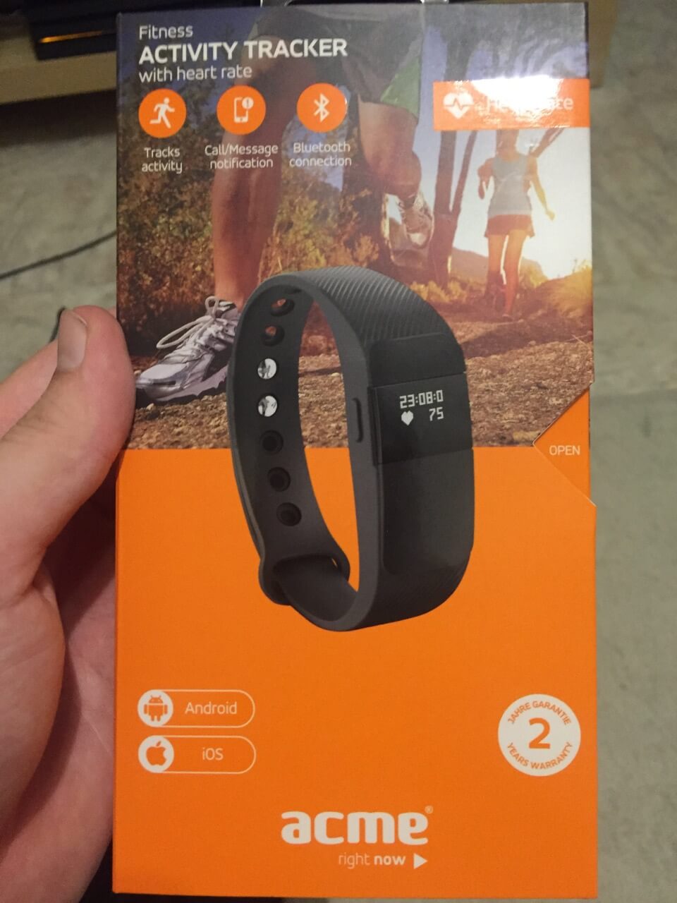 Fitnessarmband acme ACT05 im Test: Fit genug? - Beyond Pixels