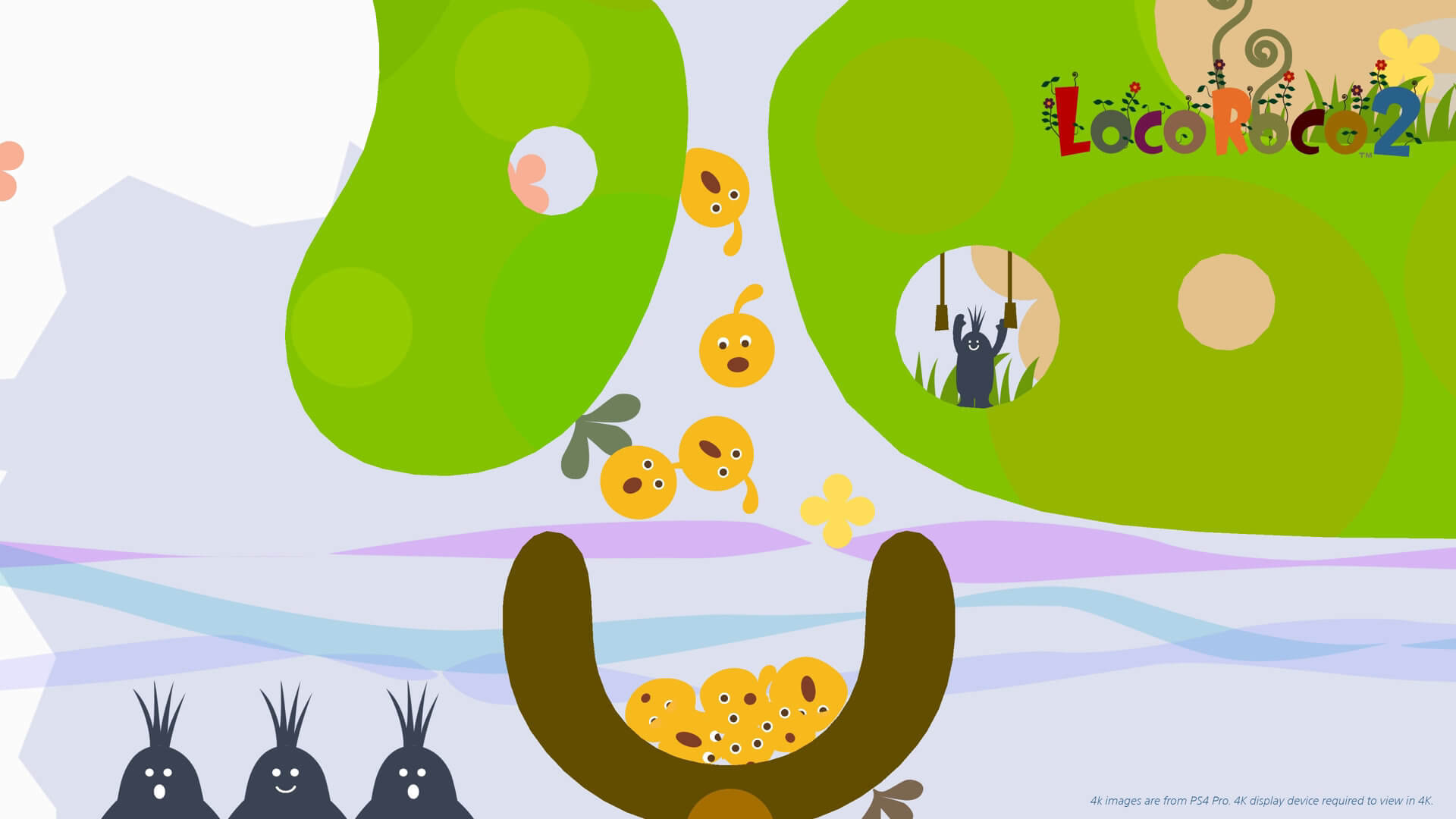 LocoRoco 2 Remastered (PS4) im Test: Knallbunt - Beyond Pixels