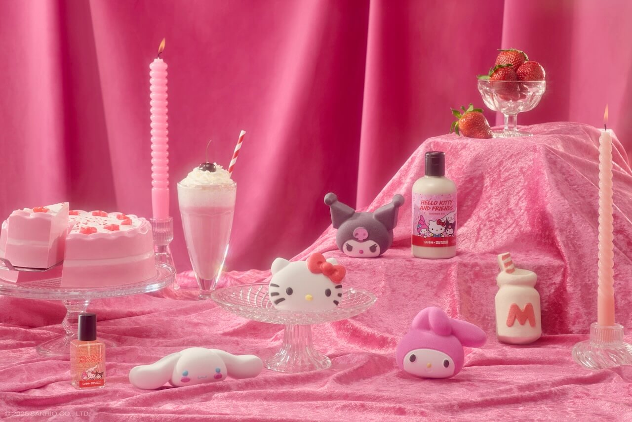 Hello Kitty and Friends x Lush Kollektion vorgestellt: Süßer wird Baden ...